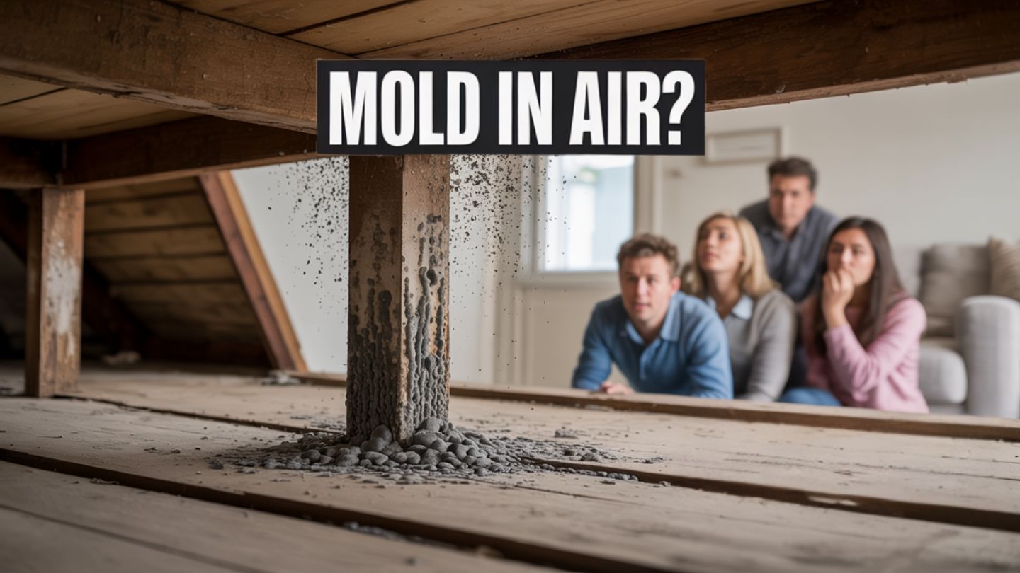 How Crawl Space Mold Affects Indoor Air Quality & Health