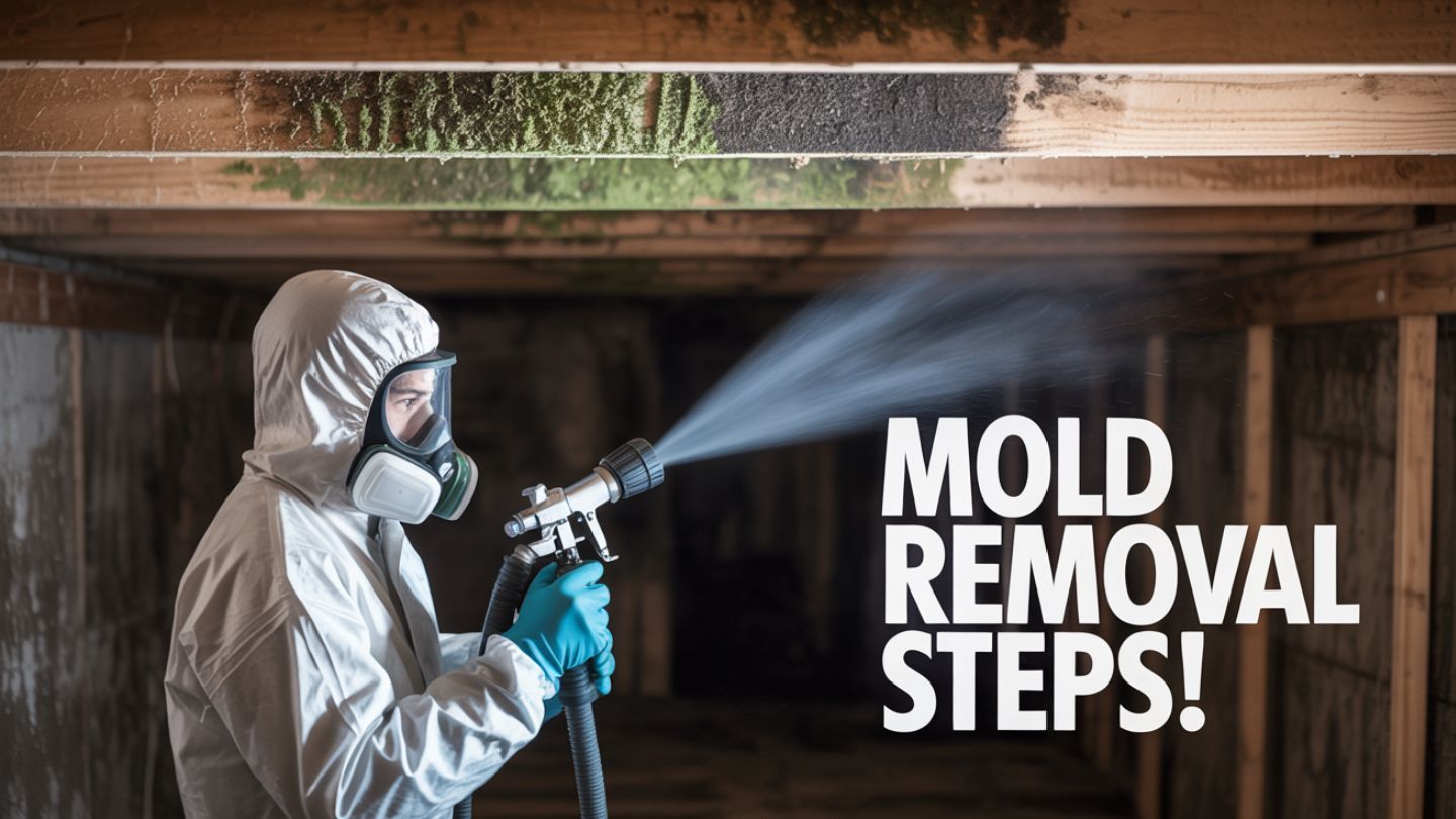 Steps Professionals Take to Remove Mold from Crawl Spaces | Pure Home